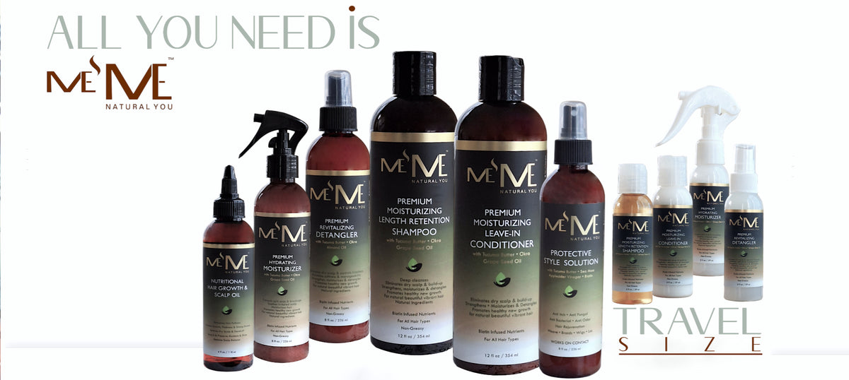 Me'Me Natural You Hair care products
